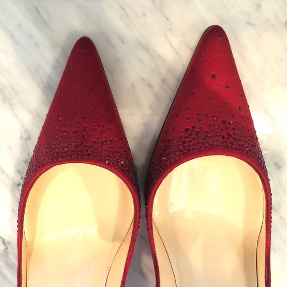 Christian Louboutin | Shoes | Brand New Christian Louboutin Red Pointy ...